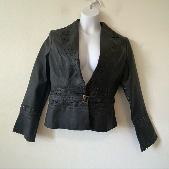 metrostyle | Jackets & Coats | Vintage Metro Style Leather Jacket Black ...
